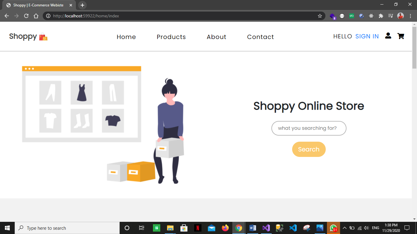 GitHub - Khaliladib11/ShoppyJS: E commerce store using asp.net core ...