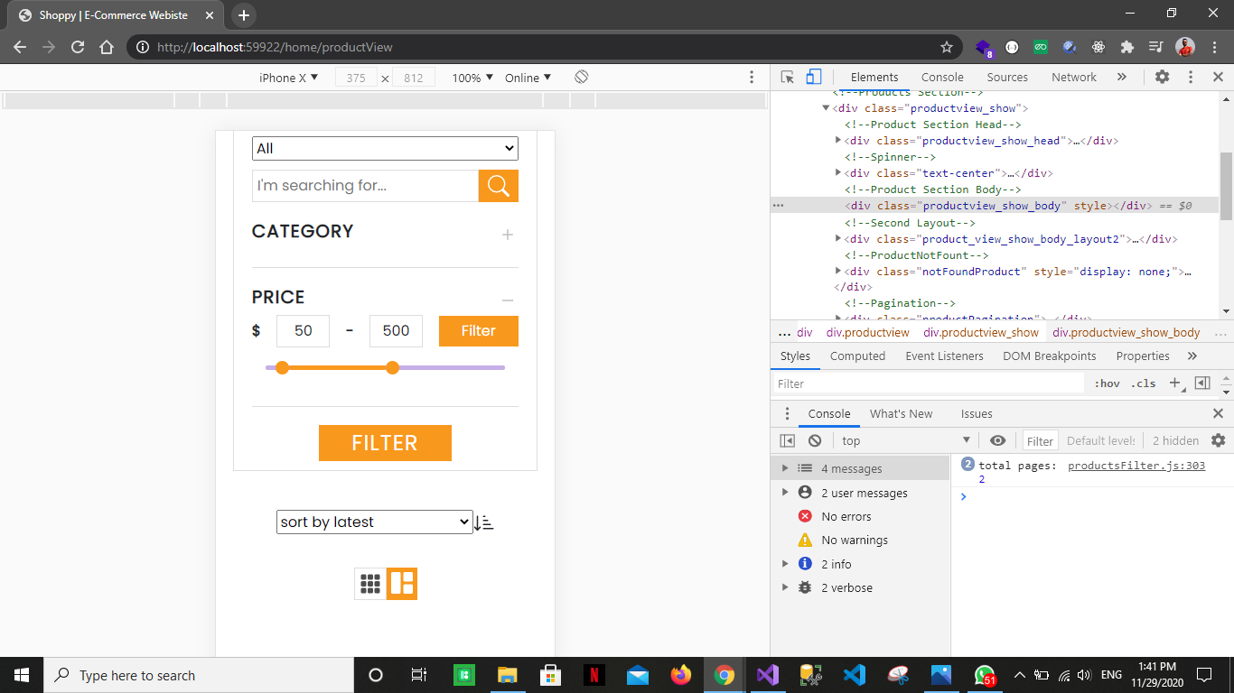 GitHub - Khaliladib11/ShoppyJS: E commerce store using asp.net core, html5, css3, js6, ajax ...