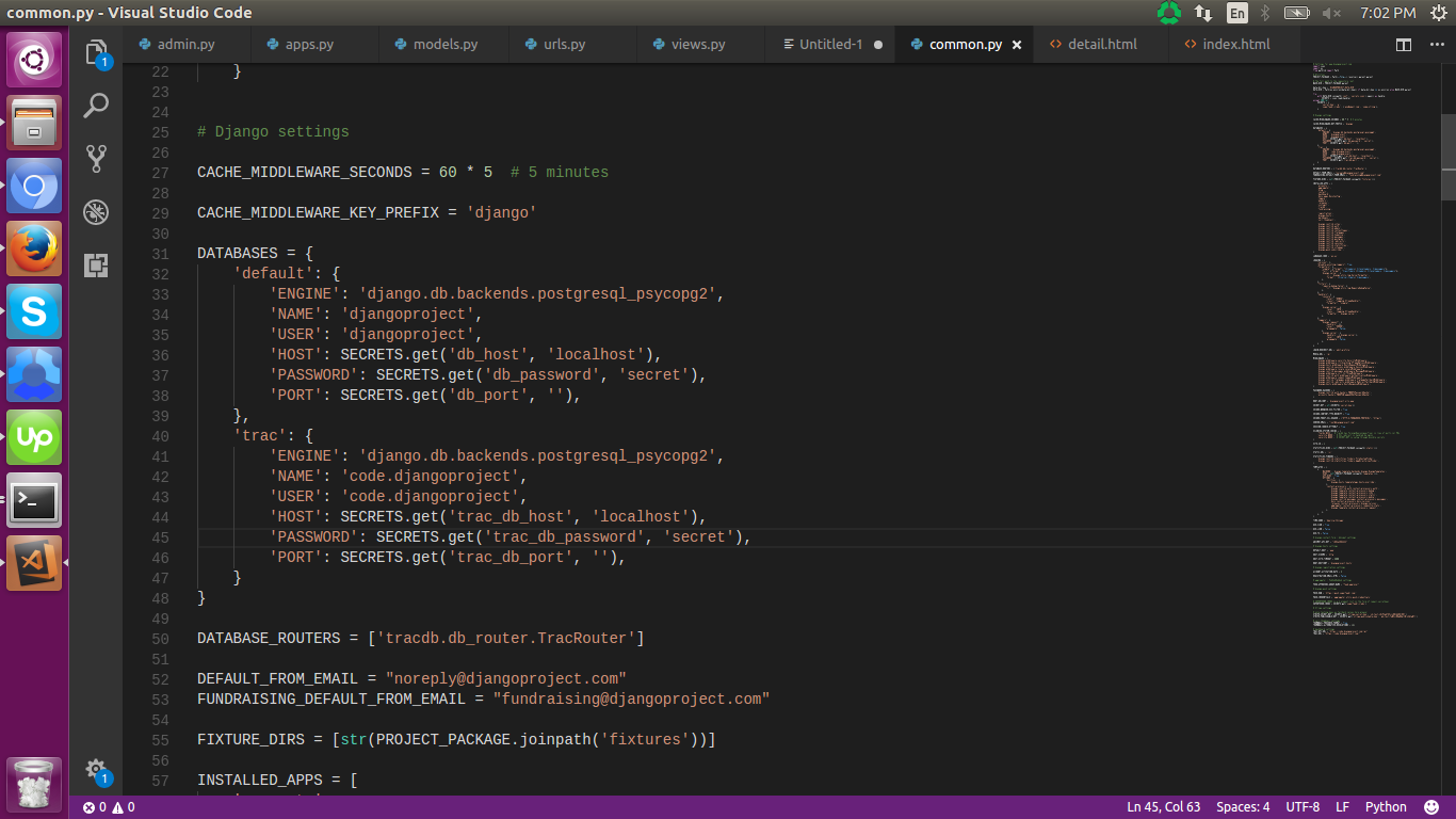 Can you please elaborate 3 step where I need to create secret.json file · Issue #800 · django ...