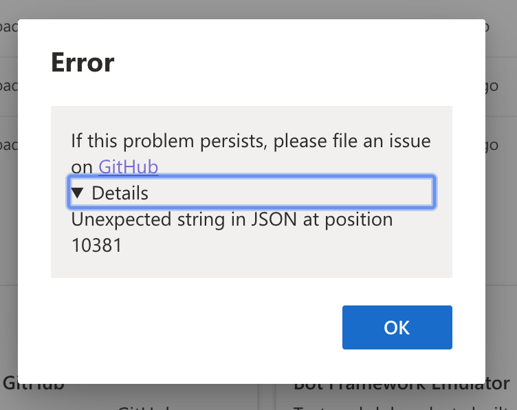 Enterpise Assistant template does not open [error] · Issue #1058 ...