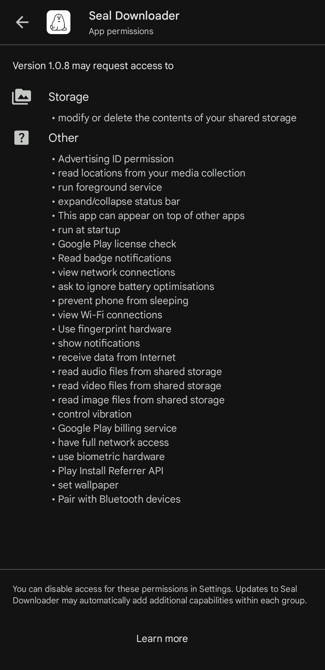 Another app called seal on the play store · Issue #1160 · JunkFood02/Seal · GitHub