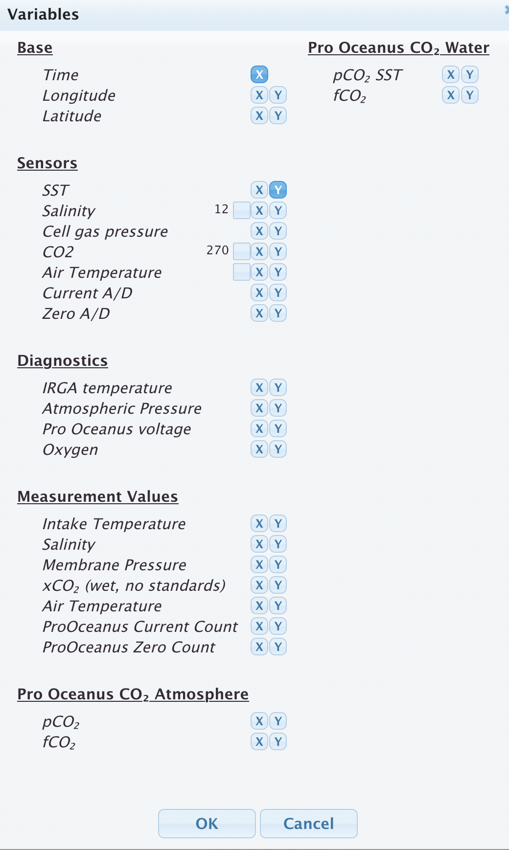 Strange behaviour of variable picker dialog · Issue #2573 · quince-science/QuinCe · GitHub