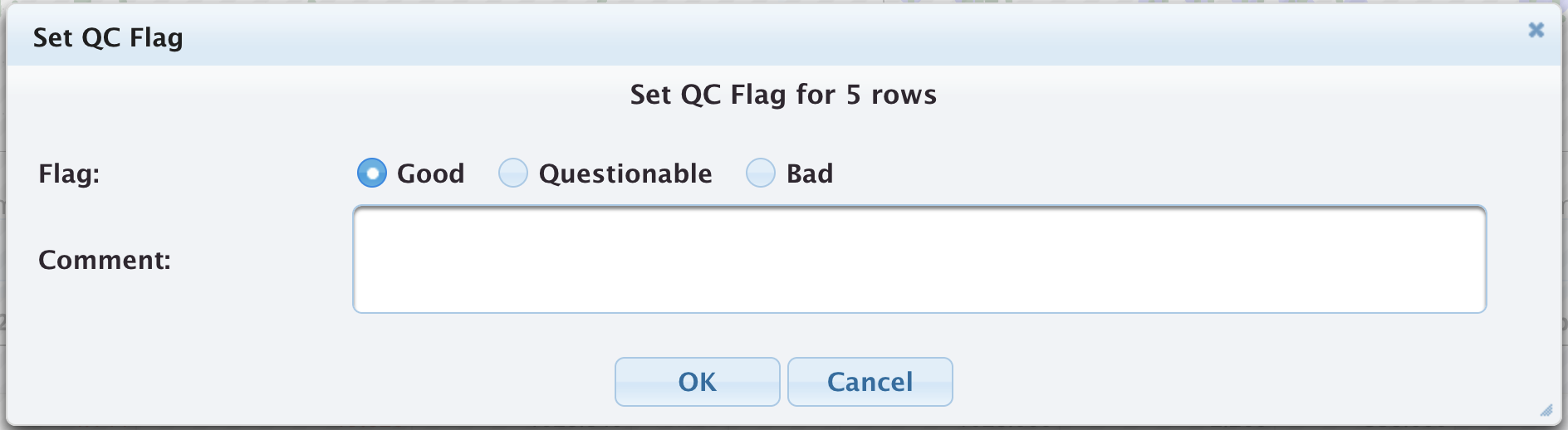 Make flag selector a radio list instead of a drop-down menu · Issue #2631 · quince-science ...