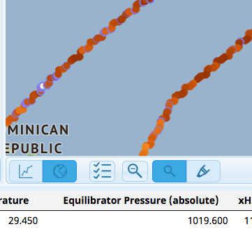 Map legend sometimes visible when switching to plot · Issue #1193 · quince-science/QuinCe · GitHub