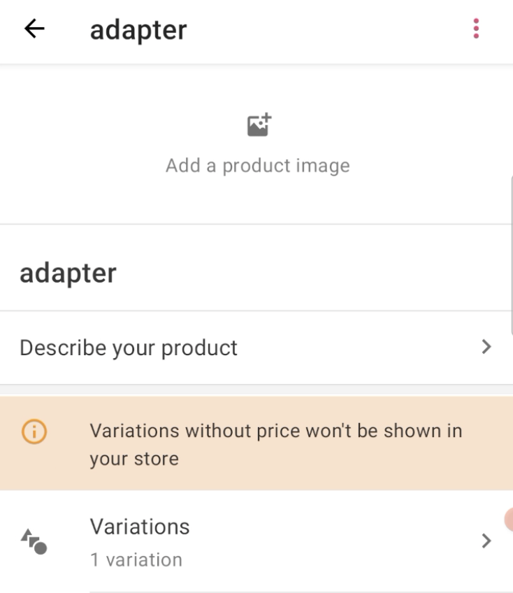 Products Message About Variations Without Price Is Shown Only After Opening Variations List