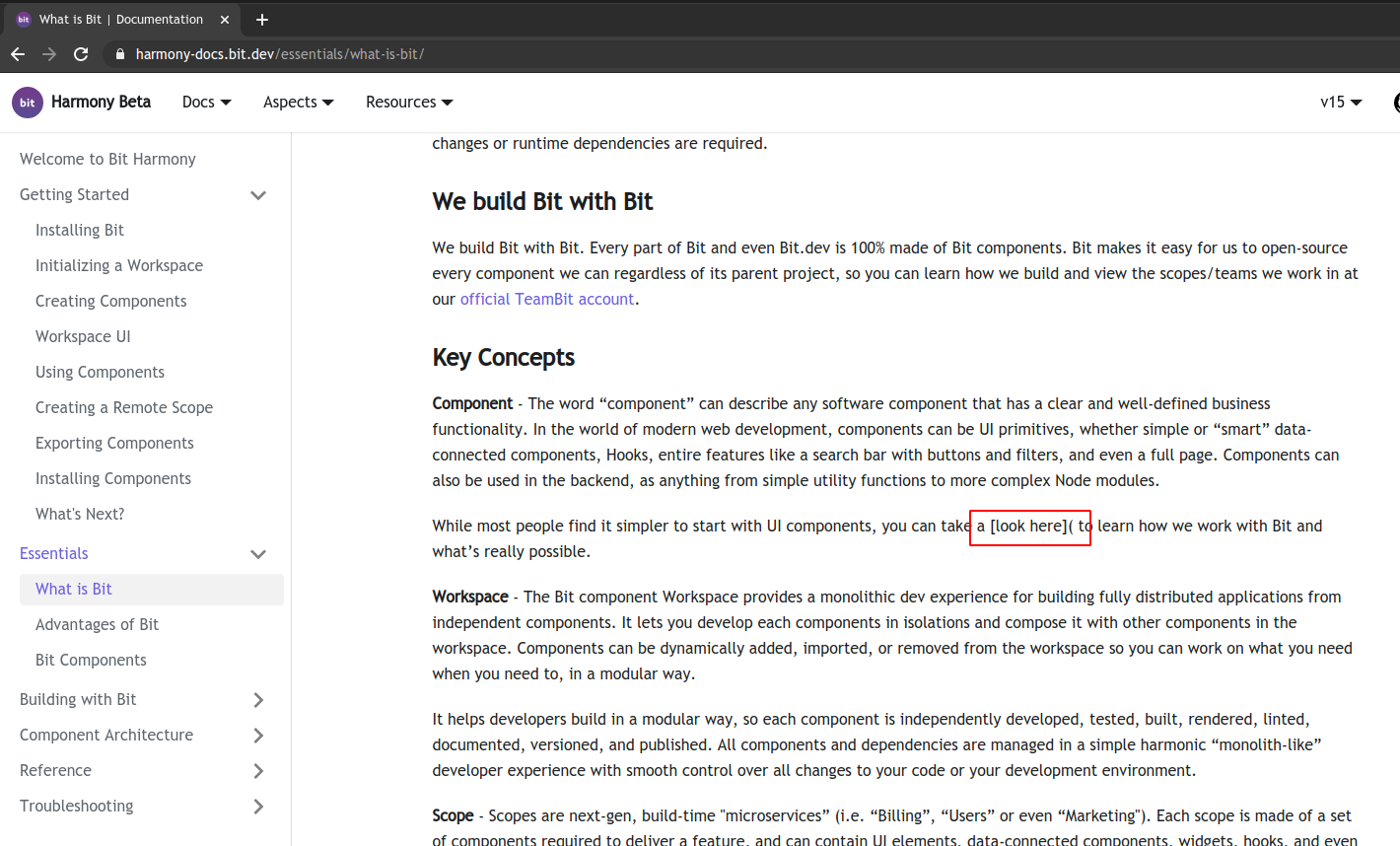 Typo On What Is Bit Docs · Issue 188 · Teambit Docs · Github
