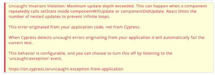 [v2] Uncaught Invariant Violation: Maximum update depth exceeded · Issue #585 · zenoamaro/react ...