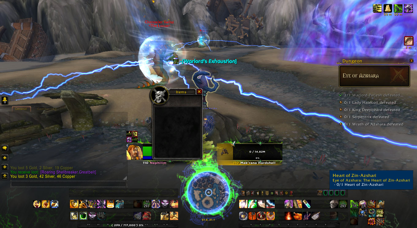 Eye of Azshara: The Heart of Zin-Azshari Quests- Legion - Artifact ...