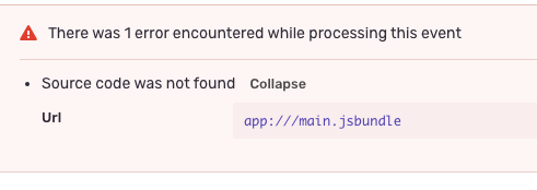Sentry with appcenter/CodePush: source code not found · Issue #711 · getsentry/sentry-react ...