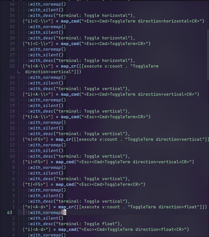 Switching to `NORMAL` mode in terminals failed · Issue #628 · ayamir/nvimdots · GitHub