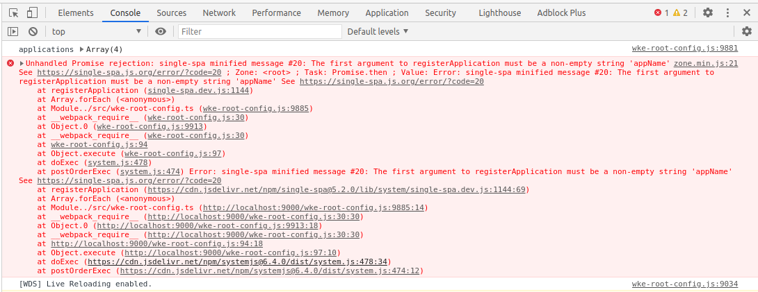 Angular 11 Application Unmount · Issue 316 · Single Spasingle Spa