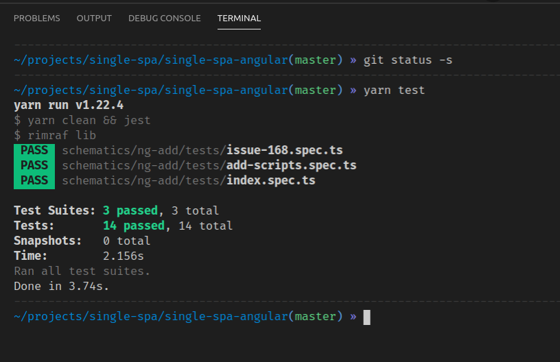 Unable To Successfully Run Tests Of This Library · Issue 222 · Single Spasingle Spa Angular