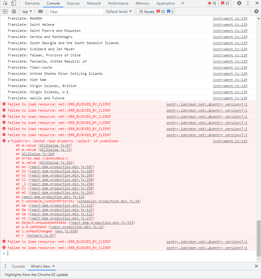 Admin Error In Gui Report · Issue 1073 · Iobrokeriobrokeradmin · Github
