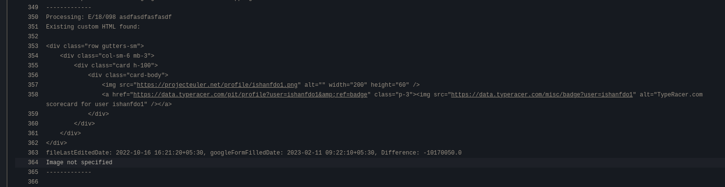 Avoid overwriting the profile page HTML contents by Google Form data fetch script · Issue #301 ...