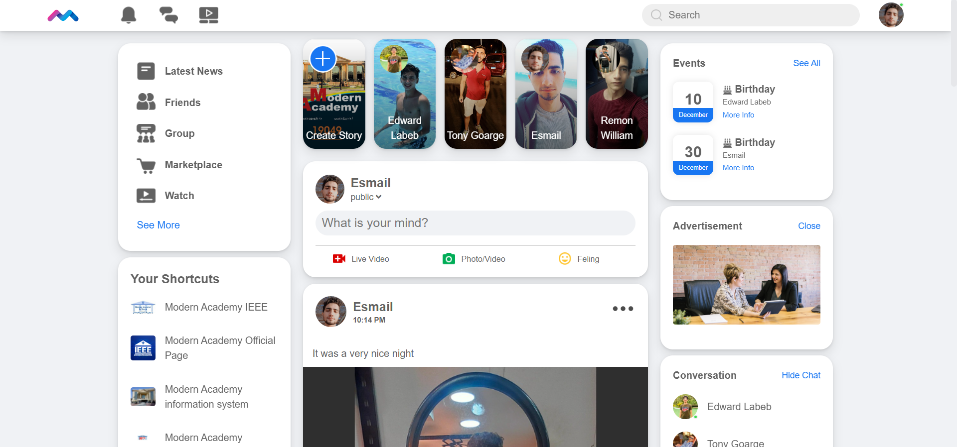 GitHub - EsmailEssam/Very-simple-social-front-end: this is a very ...