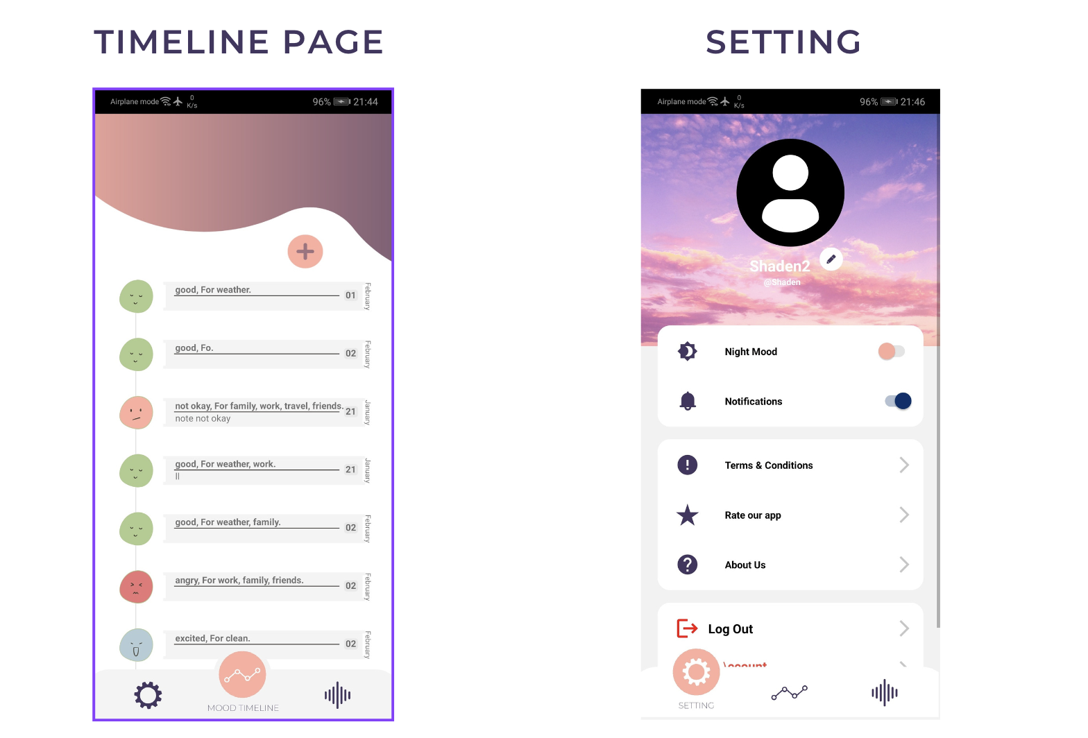 GitHub - ShadenAbdulah/Mood-Tracker-Application