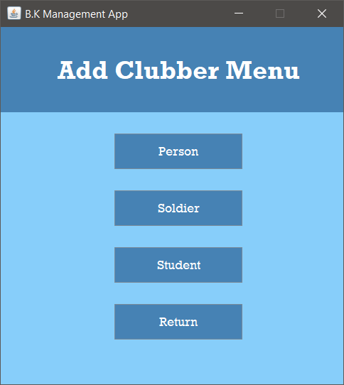 GitHub - RazLightYear/Night-Club-Management-App: A program to manage a ...