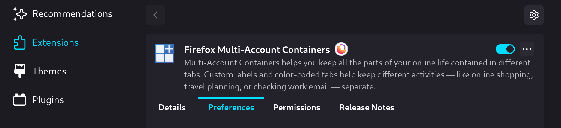 Theme support for "open container in" confirmation page · Issue #2494 · mozilla/multi-account ...