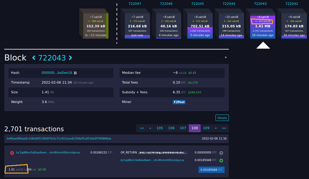 Tx fee ranges not display accurately · Issue #1227 · mempool/mempool · GitHub