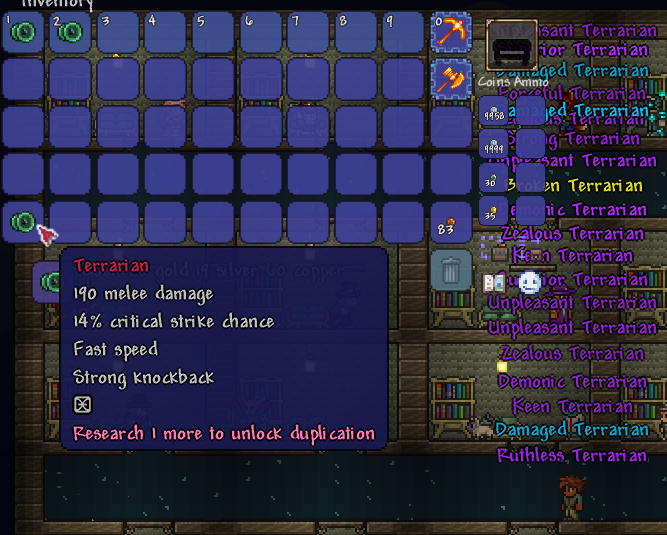 Legendary2 (Legendary Terrarian) modifier is never valid · Issue #3688 · tModLoader/tModLoader ...