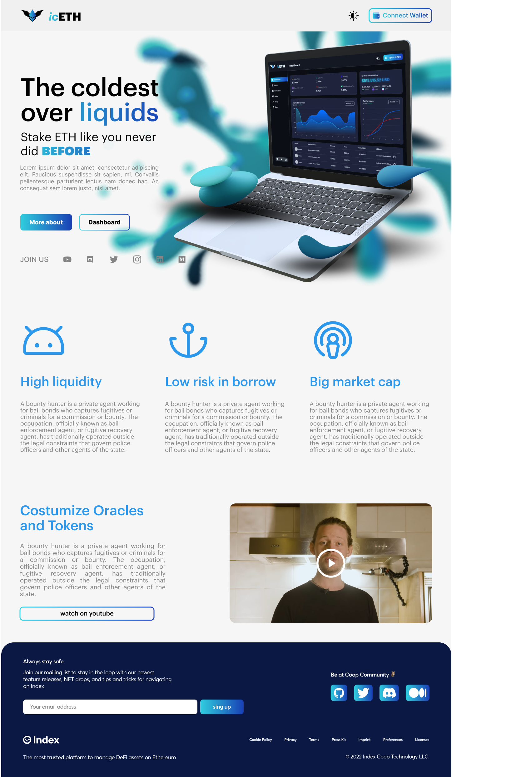 GitHub - marcusboyds/icETH: The coldest over liquids.
