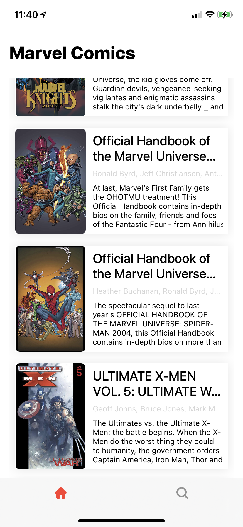 GitHub - TomaszWojtyniak/MarvelApp