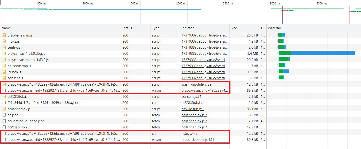 v1.63.0 forces draco download when initializing workers, only after engine loads · Issue #5307 ...