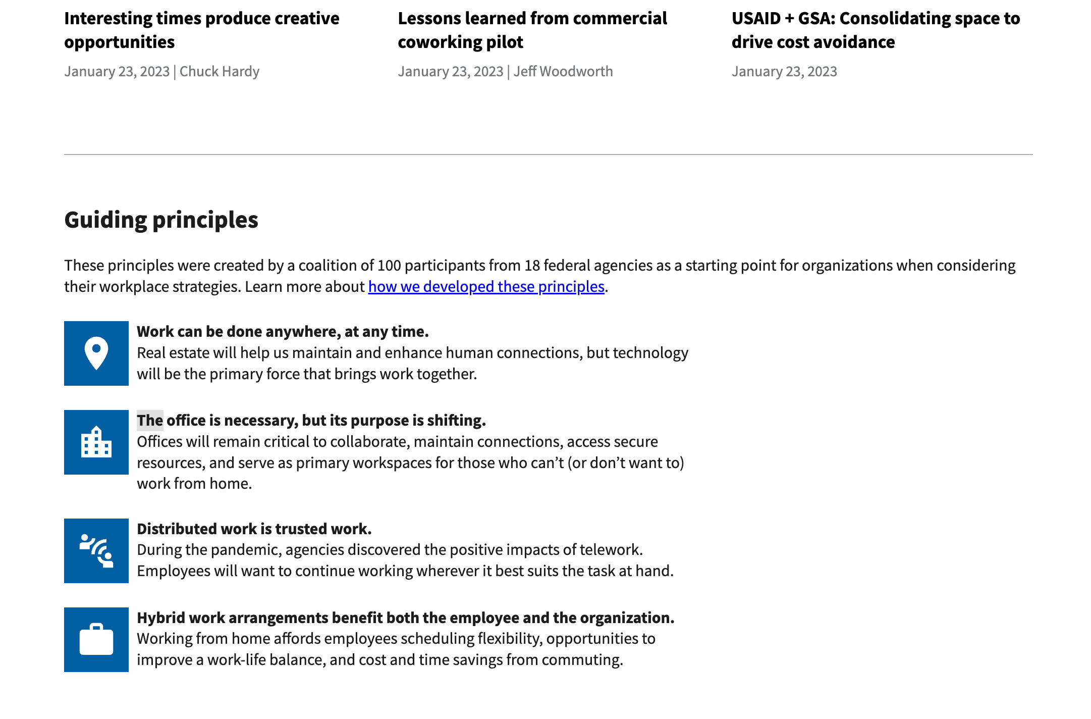 Update "office is necessary" principle on homepage · Issue #201 · GSA/wp2030-microsite · GitHub