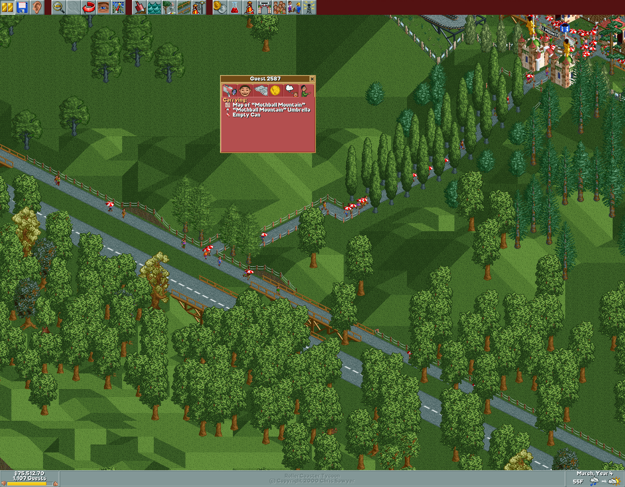 Guest inventory does not import from base game RCT1 saves · Issue #20198 · OpenRCT2/OpenRCT2 ...