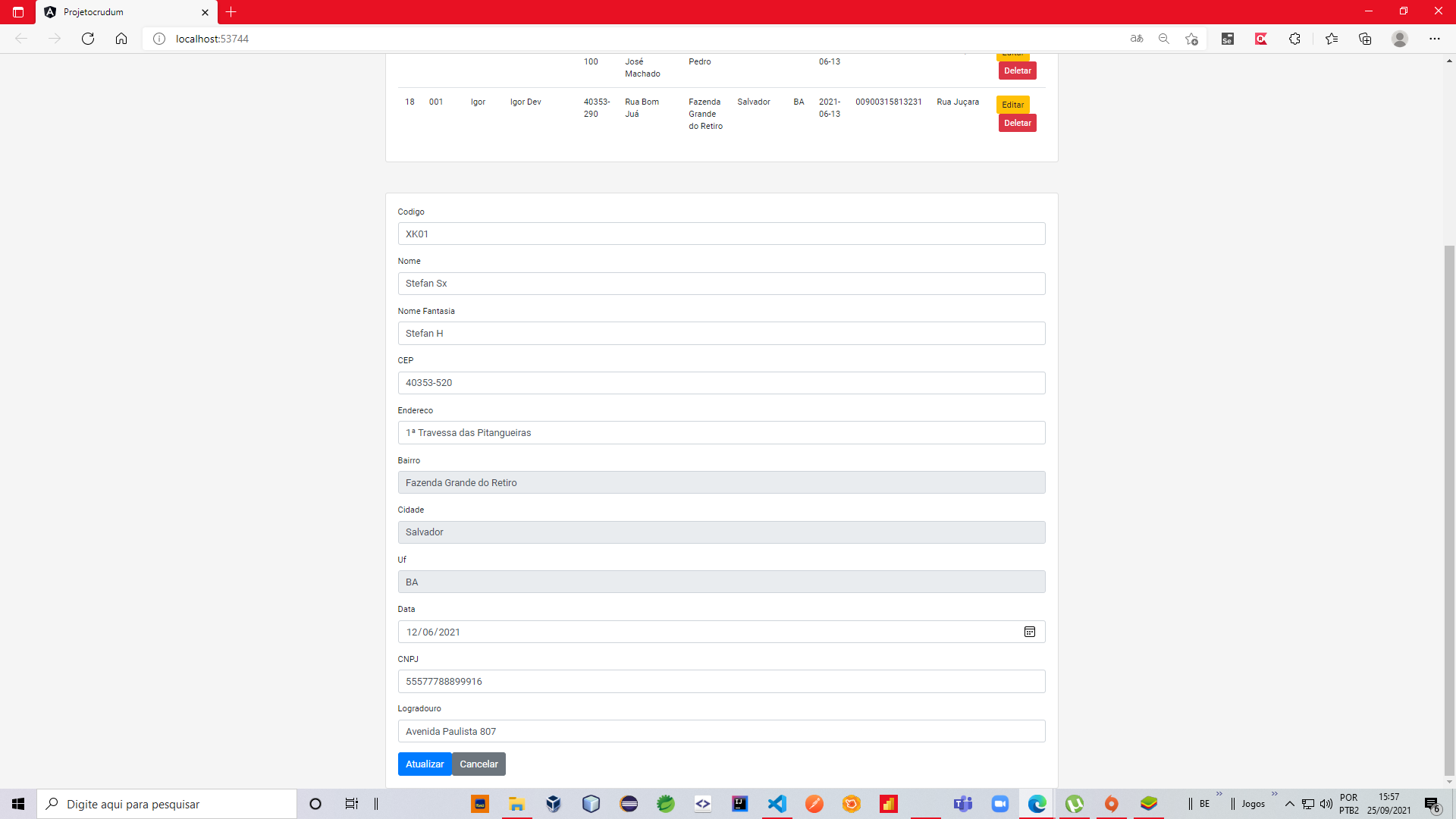 GitHub - brunopbrito31/Projeto-de-CRUD-no-Angular: Consumindo API Rest ...