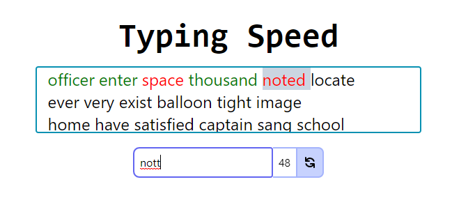 GitHub - ozanakayaci/typing-speed-app