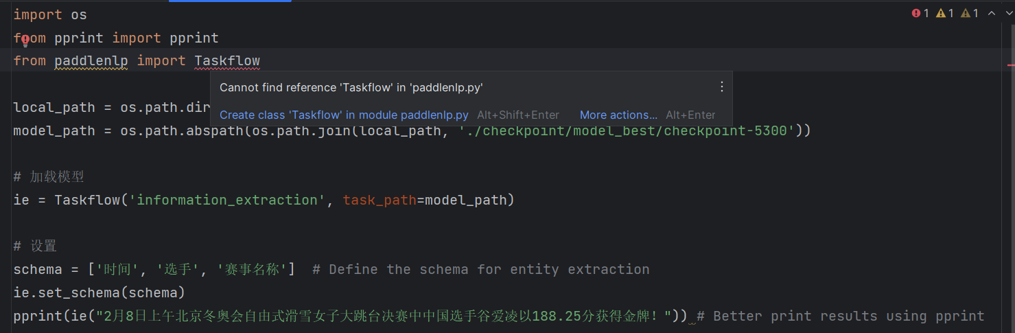 [Bug]: ImportError: cannot import name 'Taskflow' from partially initialized module 'paddlenlp ...