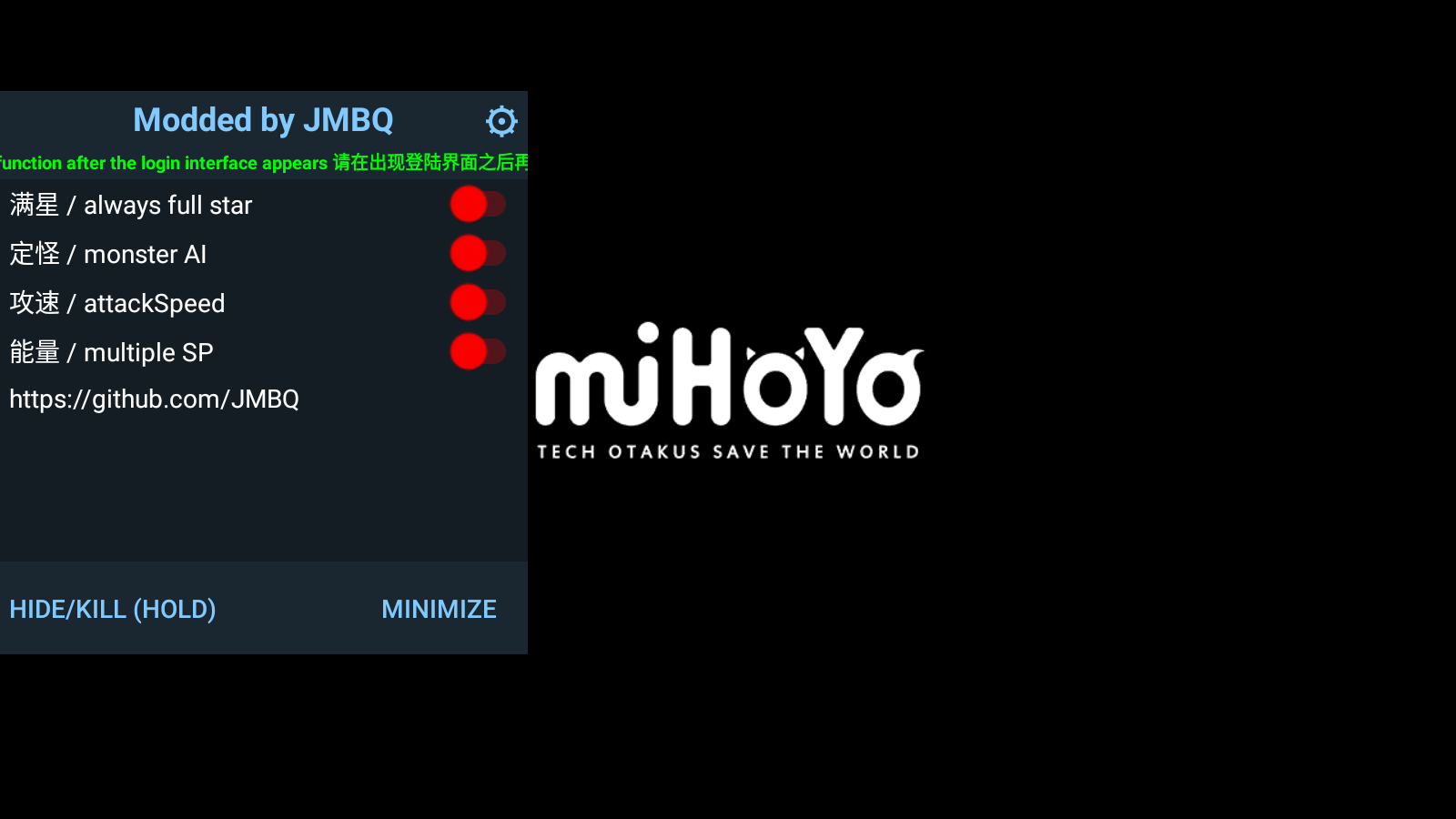 Always crashes in LDPlayer 9 64 bit (SEA server) · Issue #17 · JMBQ/Honkai_Impact_3rd_menu_mod ...
