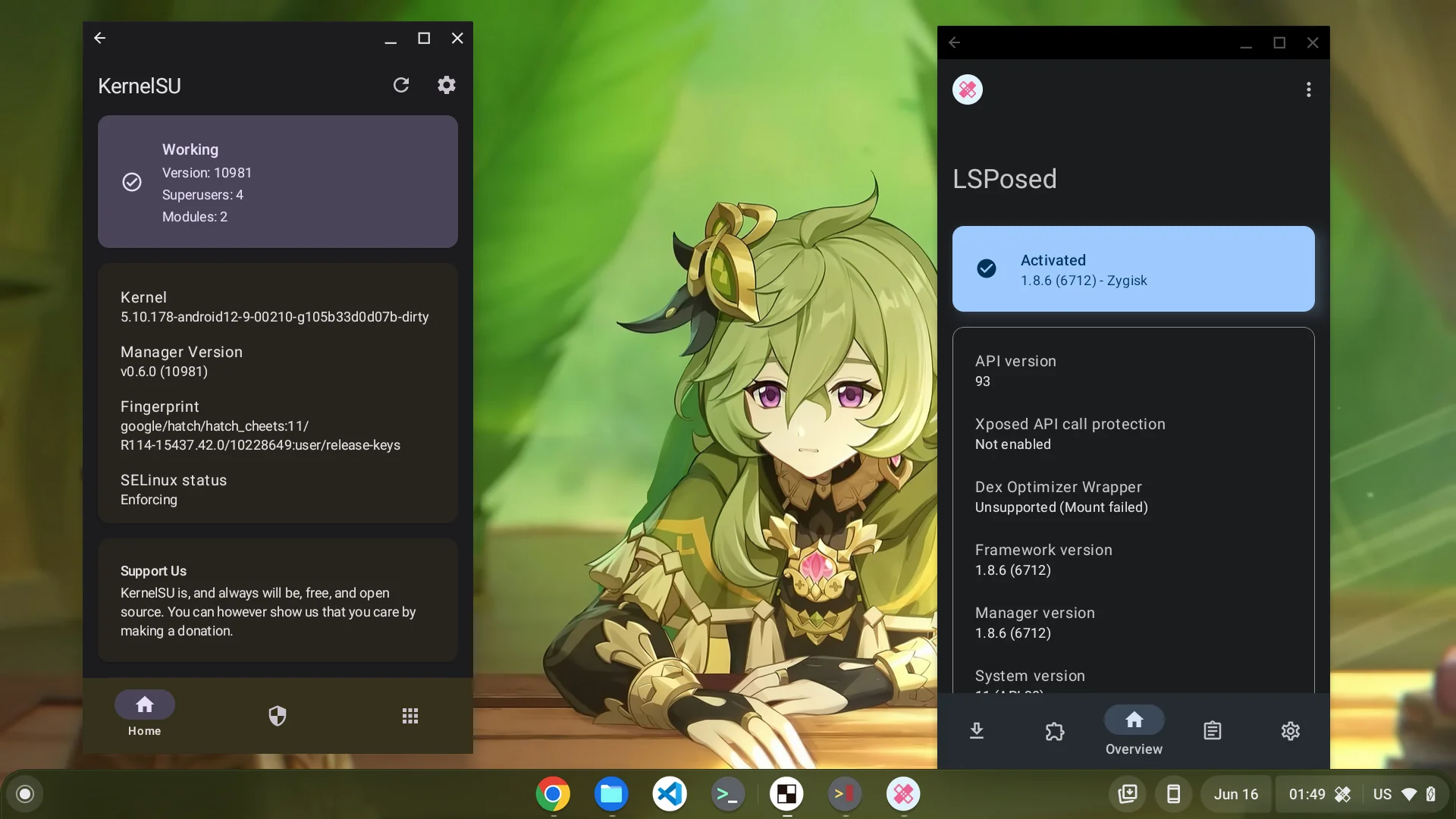 Running in ChromeOS · Issue #637 · tiann/KernelSU · GitHub