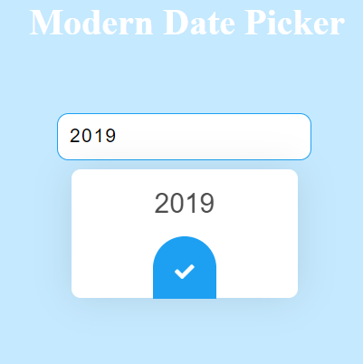 GitHub - sirilmp/modern-year-picker: Its a modern year picker