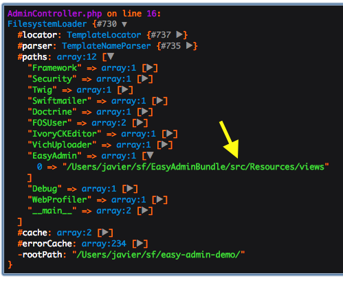 BUG `/Resources/views` directory does not exist · Issue #1846 · EasyCorp/EasyAdminBundle · GitHub