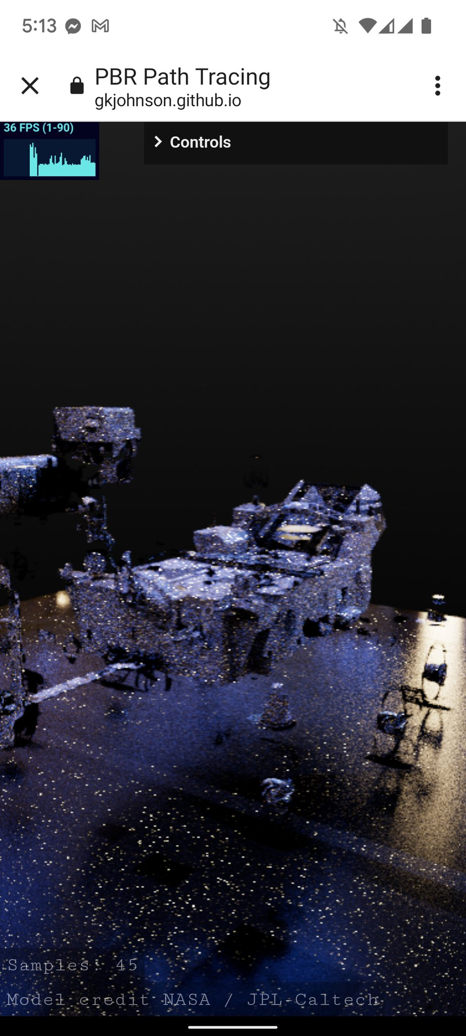 Demos broken on pixel 6 · Issue #156 · gkjohnson/three-gpu-pathtracer · GitHub