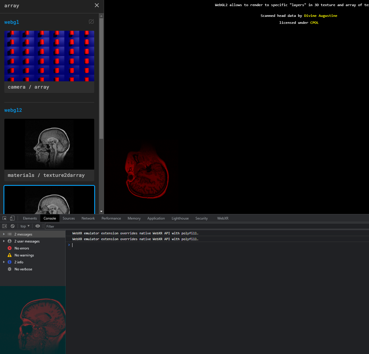 Rendering To Webgl3drendertarget In Chrome With D3d11 Backend Does Not