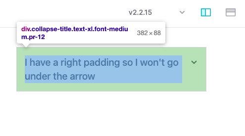 Collapse arrow overlap with dropdown arrow · Issue #261 · saadeghi/daisyui · GitHub