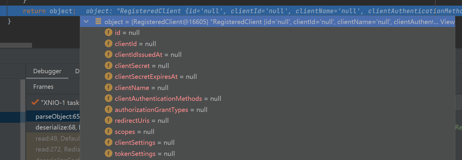 [QUESTION] 开启autoType,反序列化springSecurity的类，字段都为null了 · Issue #1190 · alibaba/fastjson2 · GitHub