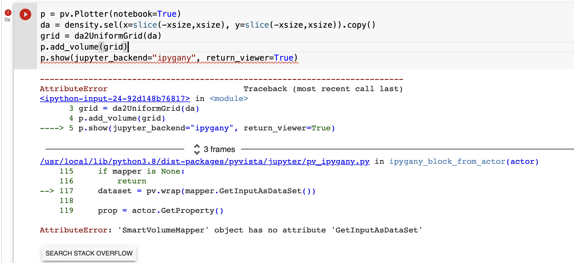 pyvista rendering on online jupyter notebooks · Issue #313 · pyvista/pyvista · GitHub