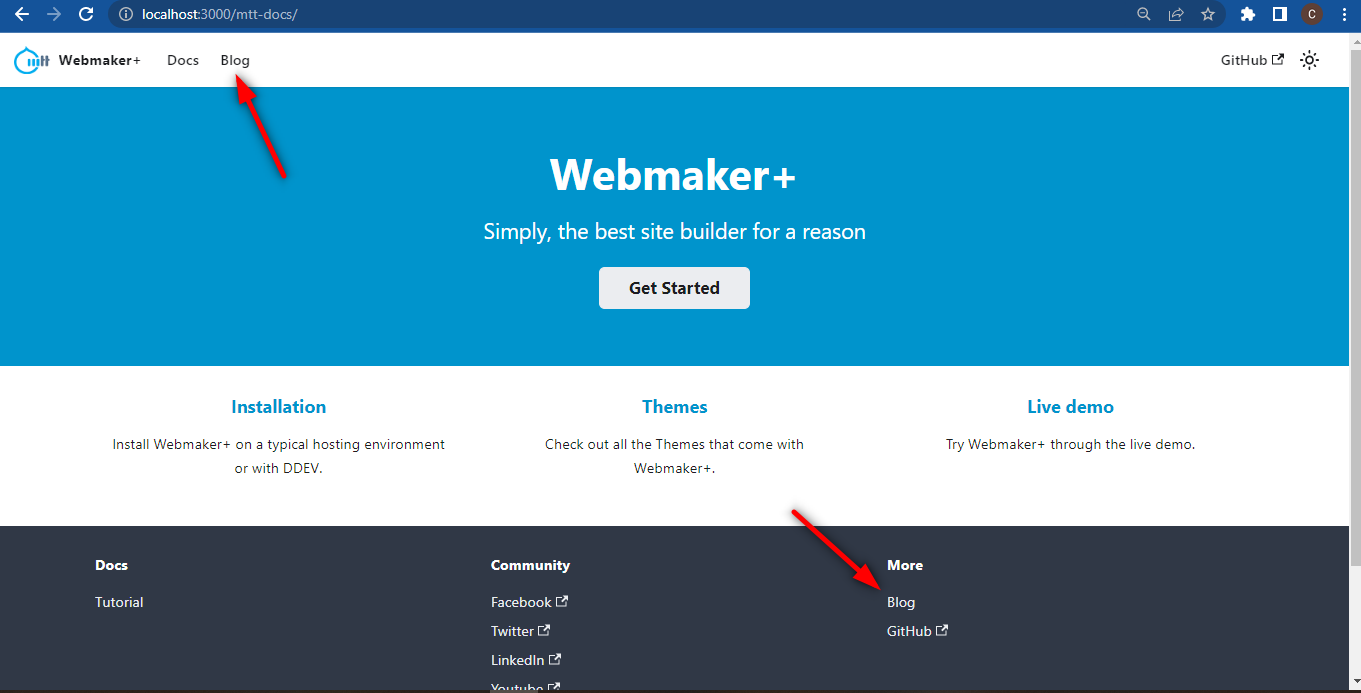Hide "Blog" tab · Issue #93 · morethanthemes/docs · GitHub