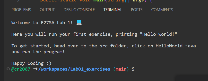 Terminal welcome message · community · Discussion #43534 · GitHub