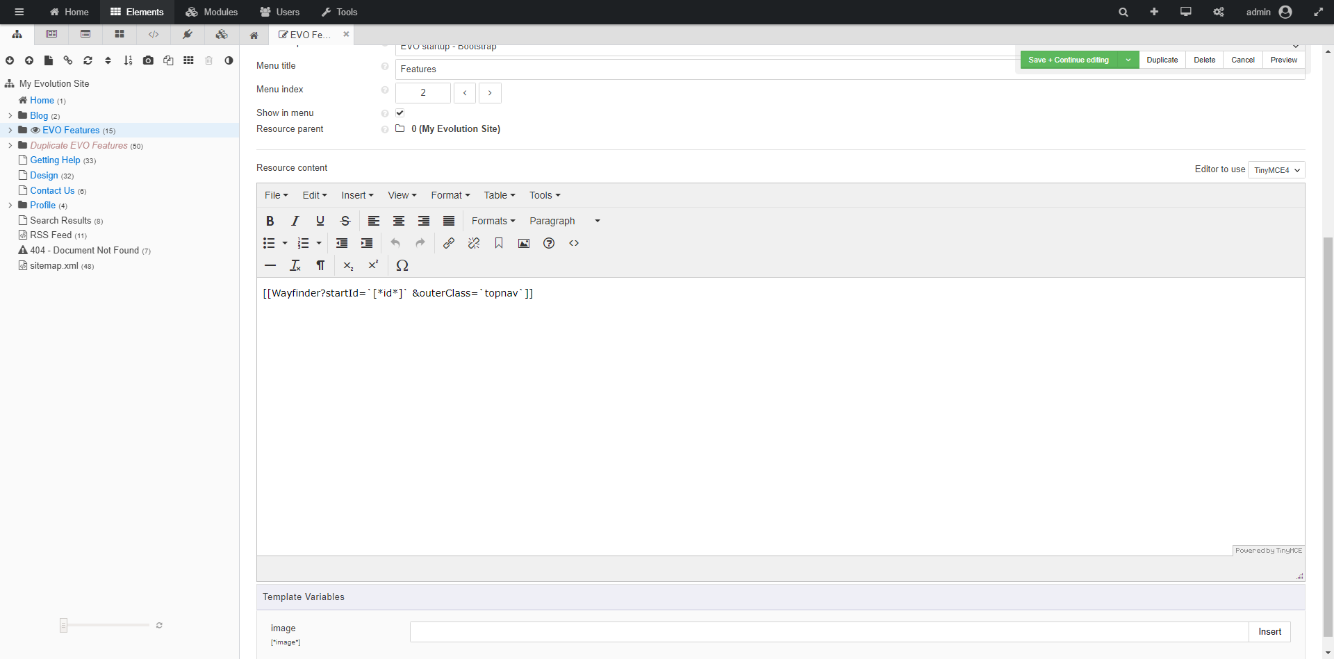 TinyMCE4 · Issue #367 · evolution-cms/evolution · GitHub