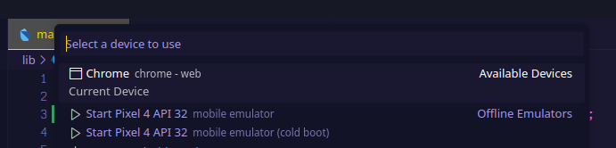 Web device is not being detected when running VSCode from icon launcher · Issue #4778 · Dart ...