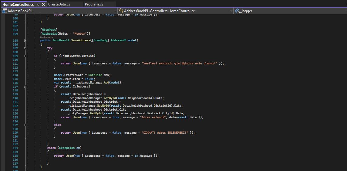 GitHub - sevvalbaskan/AddressBook_SUNUM