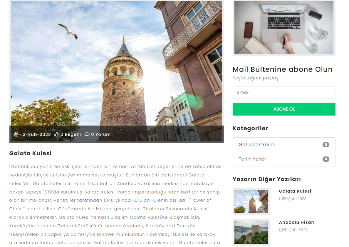 GitHub - sevvalbaskan/GezginRotasi_BlogProjesi_Sunum