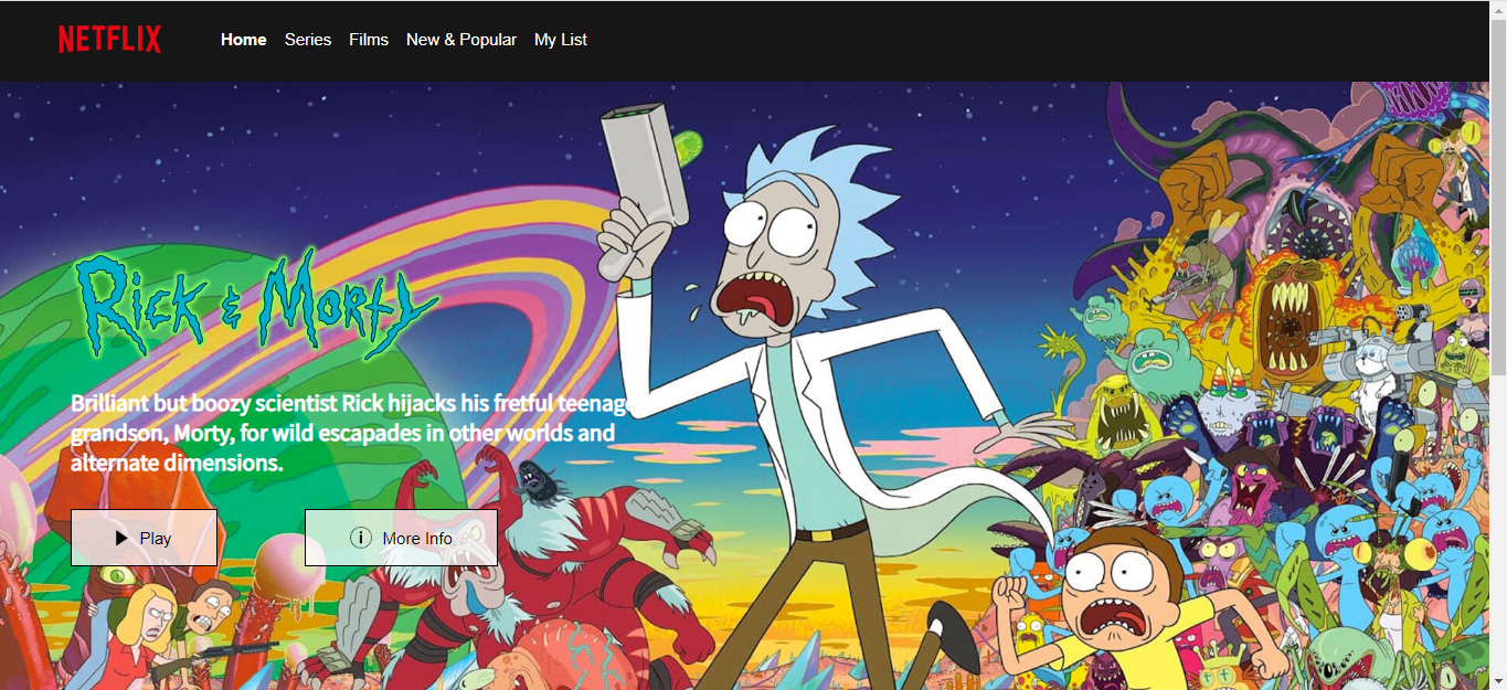 GitHub - LucasAxelson/netflix-clone: Clone of netflix, inspired on DIO course.