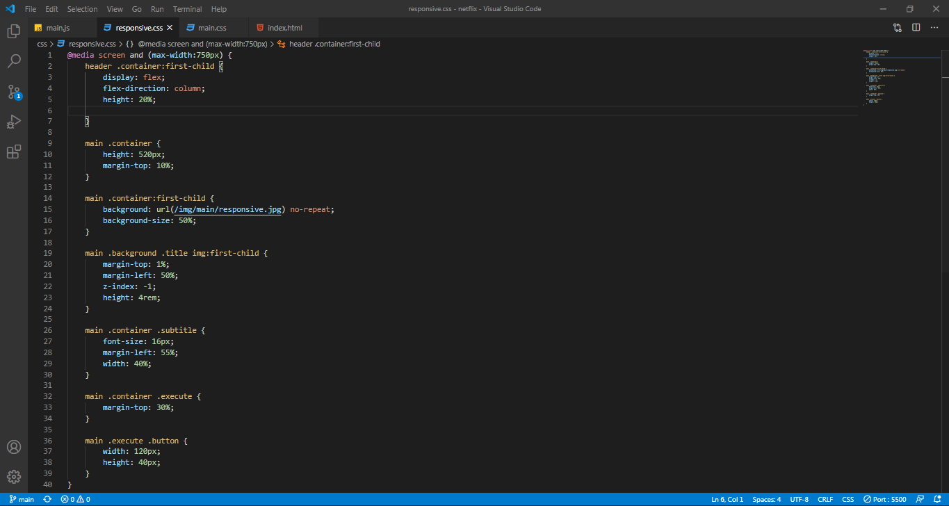 GitHub - LucasAxelson/netflix-clone: Clone of netflix, inspired on DIO ...